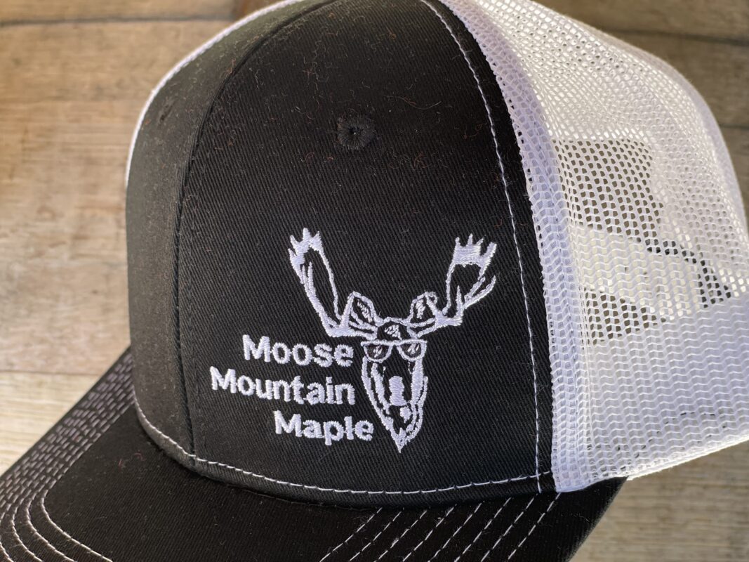Baseball Trucker Hat – Embroidered Moose Mountain Maple Moose in ...